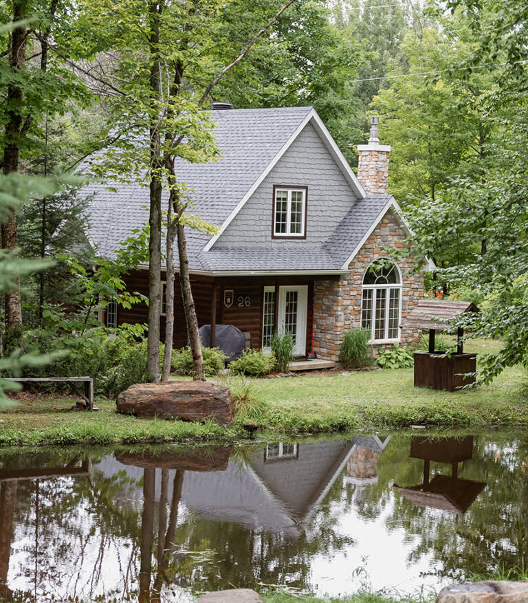 Chalet rental - Natur'Eau - Spa & chalets in nature